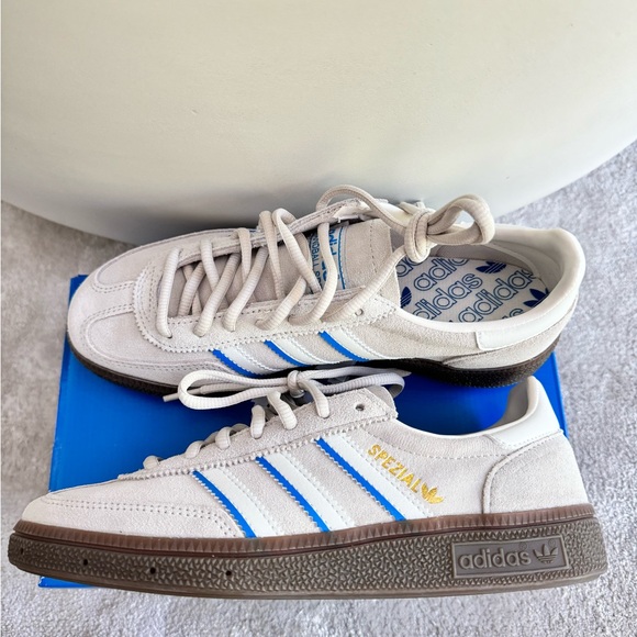 adidas | Shoes | Adidas Handball Spezial Originals Aluminium Core White ...